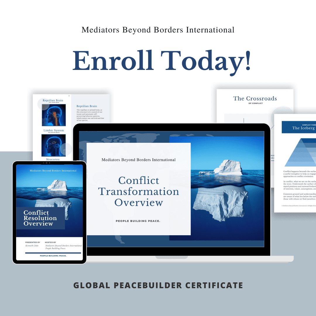 Global Peacebuilder Certificate Program - Mediators Beyond Borders ...