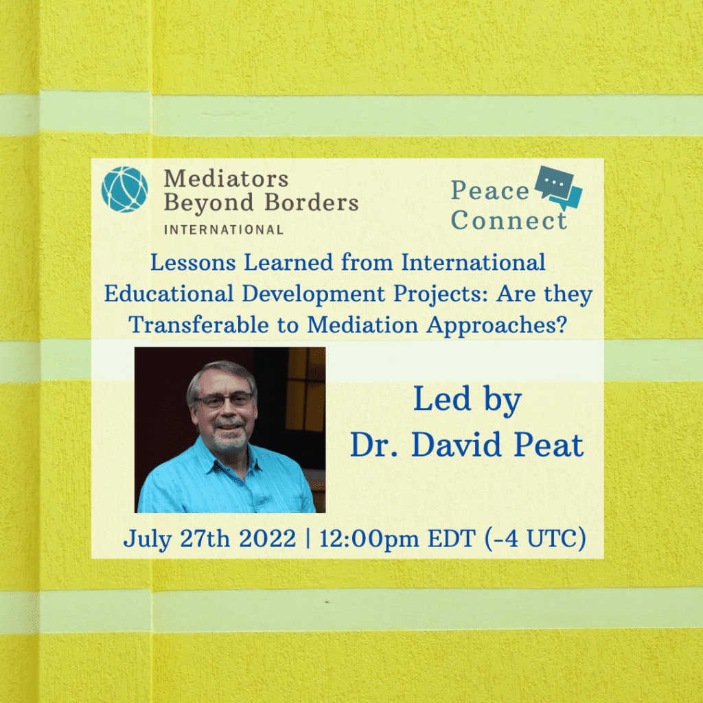 Home - Mediators Beyond Borders International